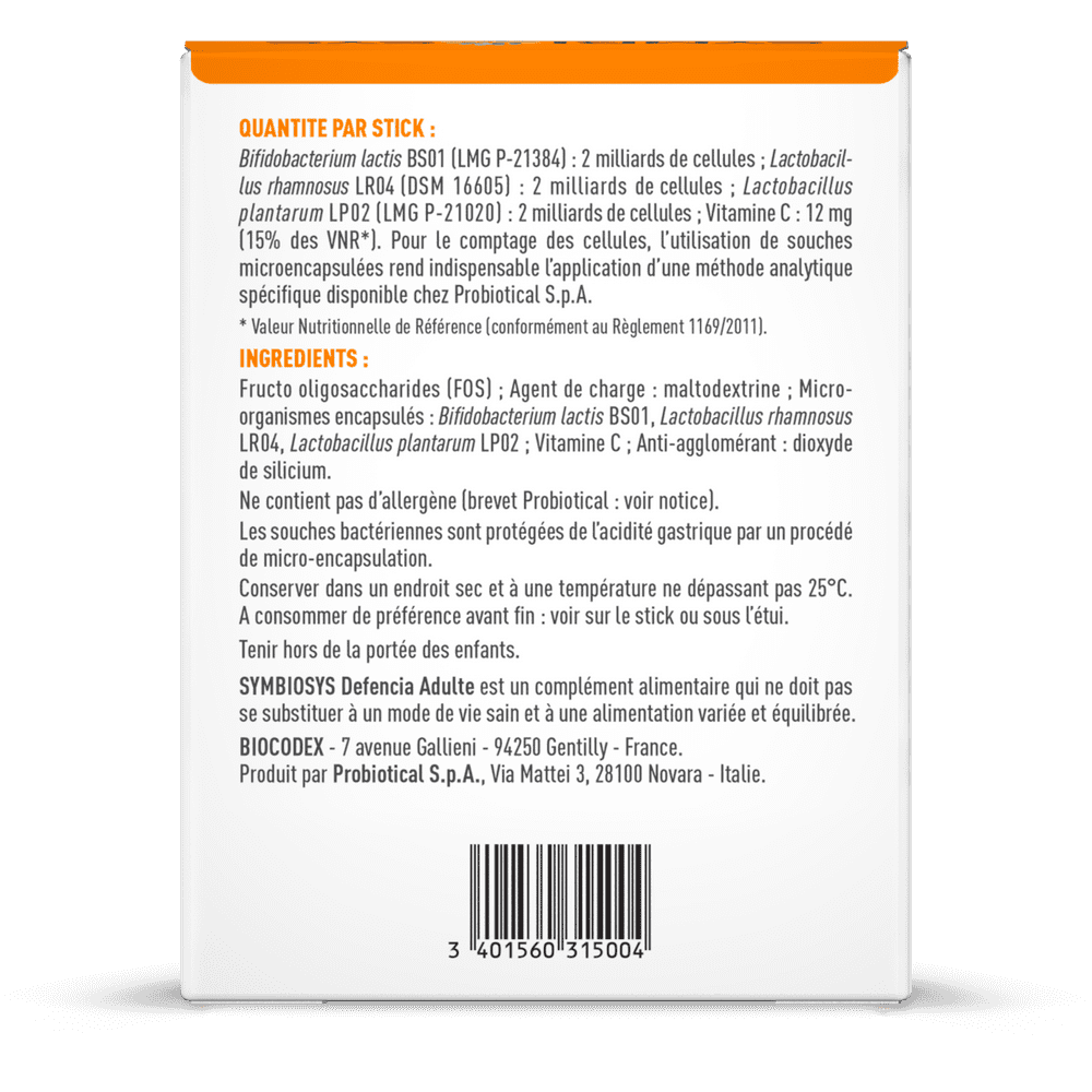 SYMBIOSYS Defencia adulte - Pour Adultes | Symbiosys